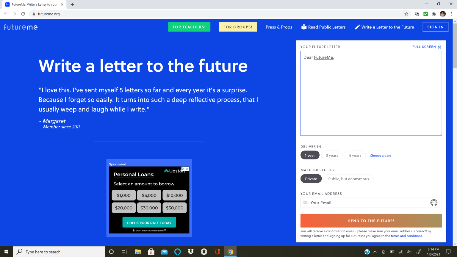 Future Self Resources - Margaret Reffell